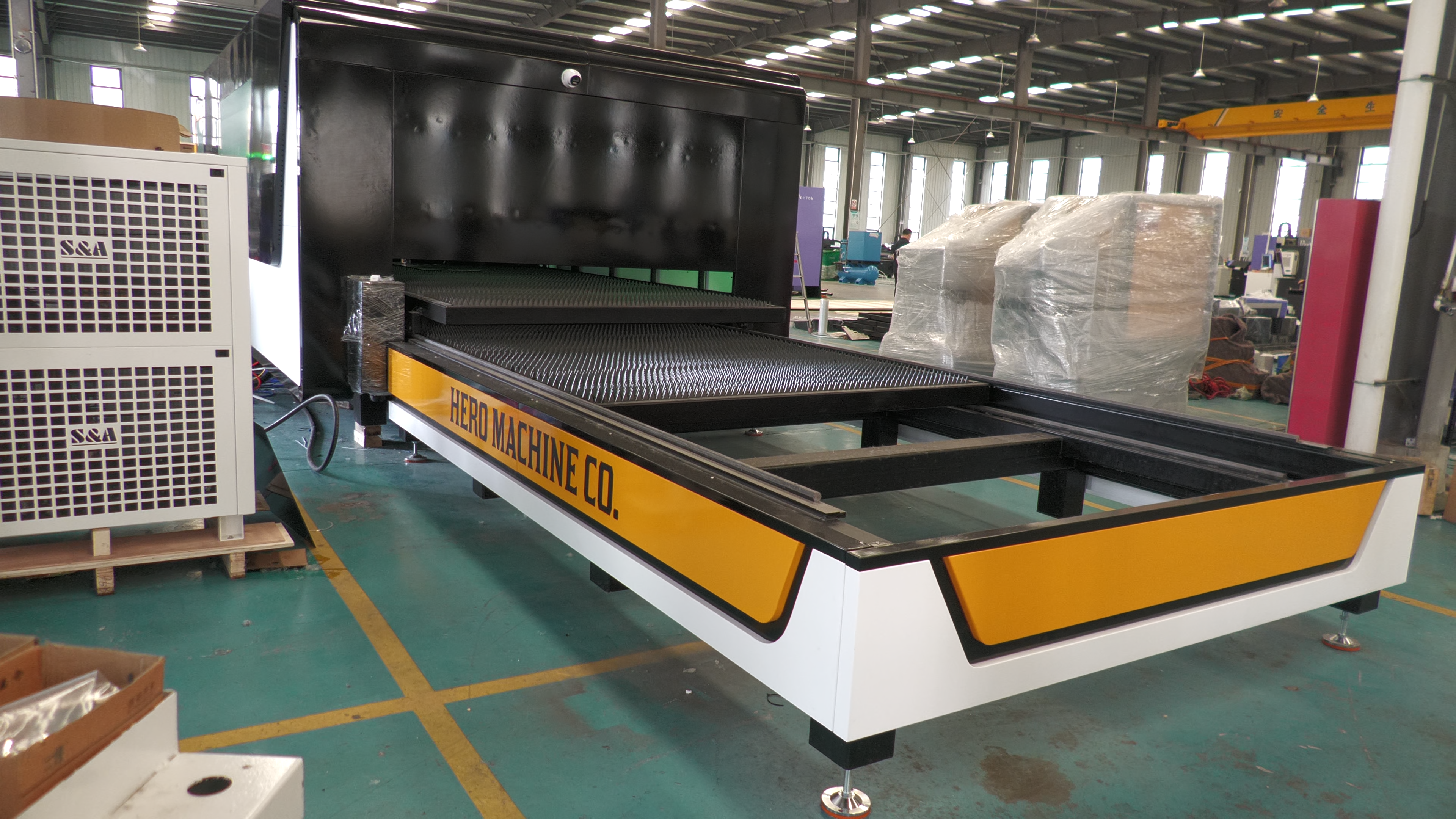 Pegasus 2kw 5' x 10' Fully Enclosed Fiber Laser & Exchange Table – Hero ...