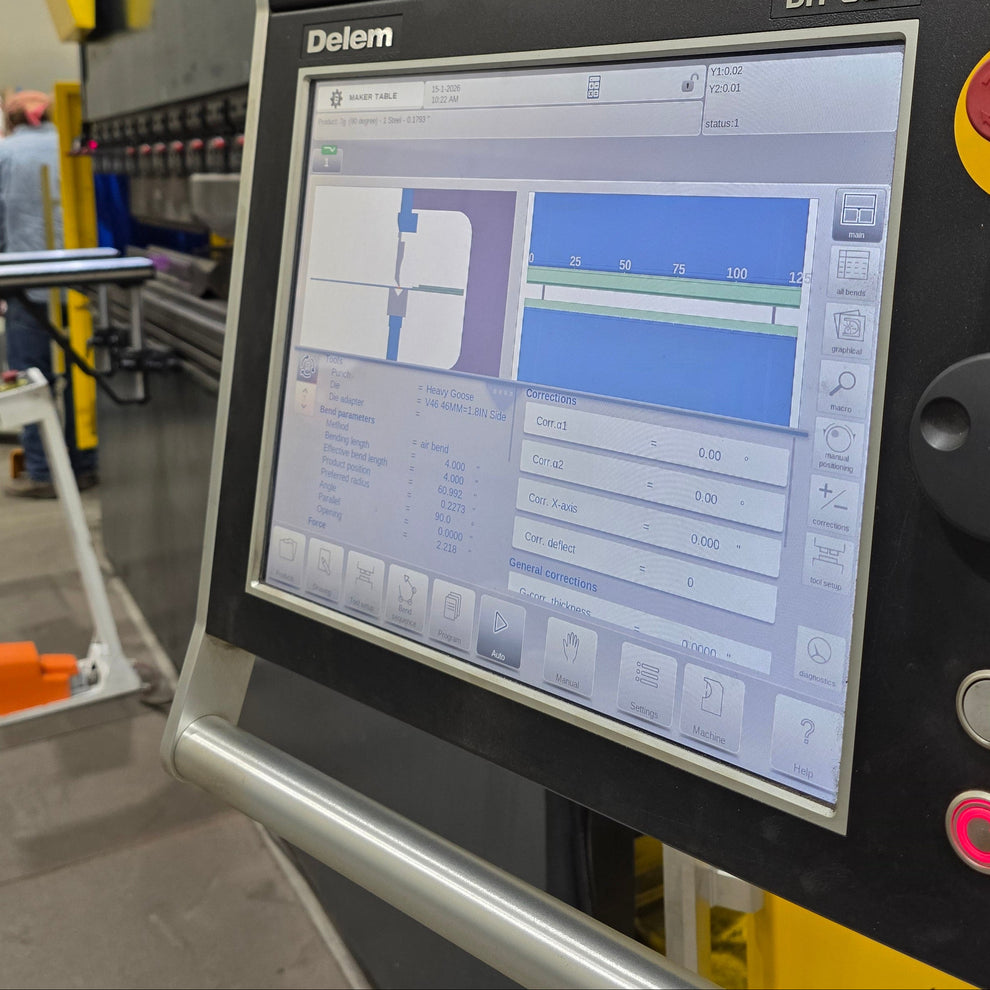 Commander Series 6+1 Axis CNC Hydraulic Press Brakes | 5ft - 16ft ...