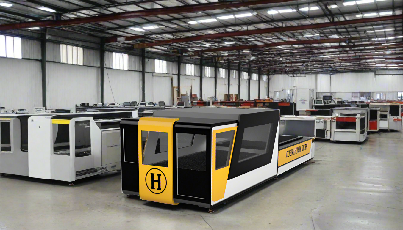 Pegasus 20kw 5' x 10' Fully Enclosed Fiber Laser & Exchange Table ...